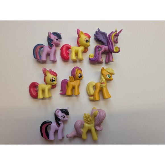 Hasbro | Toys | Lot Of 8 My Little Pony Mlp Blind Bag Mini Figures ...